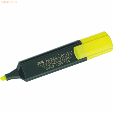 Faber Castell Textmarker Textliner 48 refill gelb | mcbuero.de