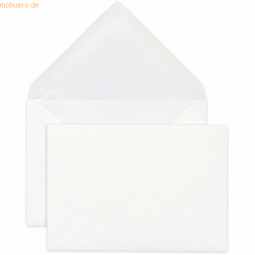 Elco Briefumschläge James velin Box C6 weiß gummierte Klappe Papier 100 ...