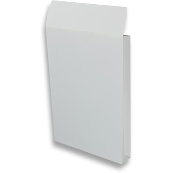 Blanke Faltentaschen 250x353x40mm E4 140g/qm haftklebend VE=250 Stück ...