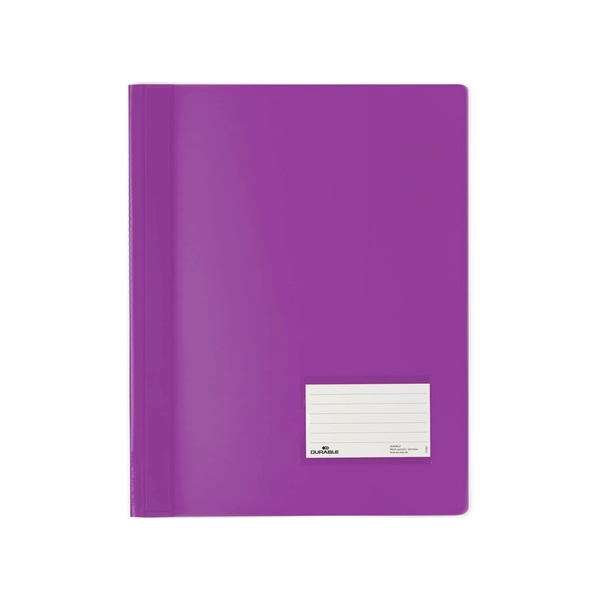 Durable Schnellhefter Duralux A4+ Hartfolie lila | mcbuero.de