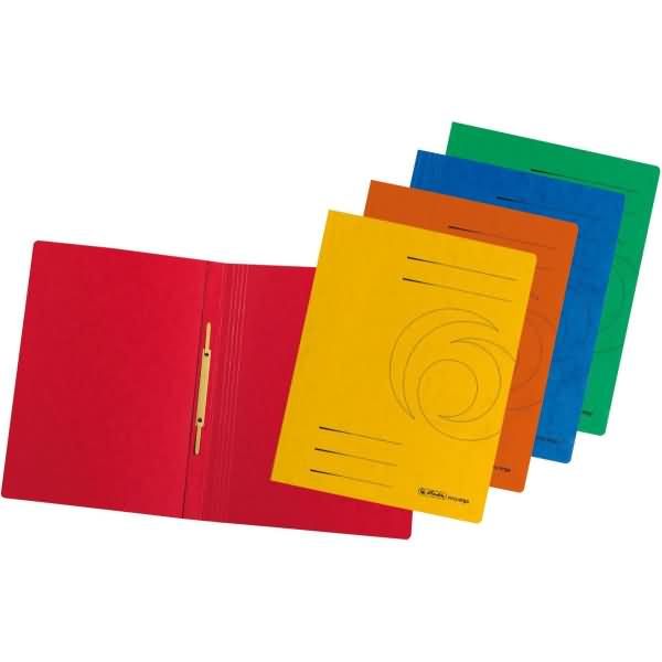 Herlitz Schnellhefter A4 Karton VE=10 Stück farbig sortiert | mcbuero.de